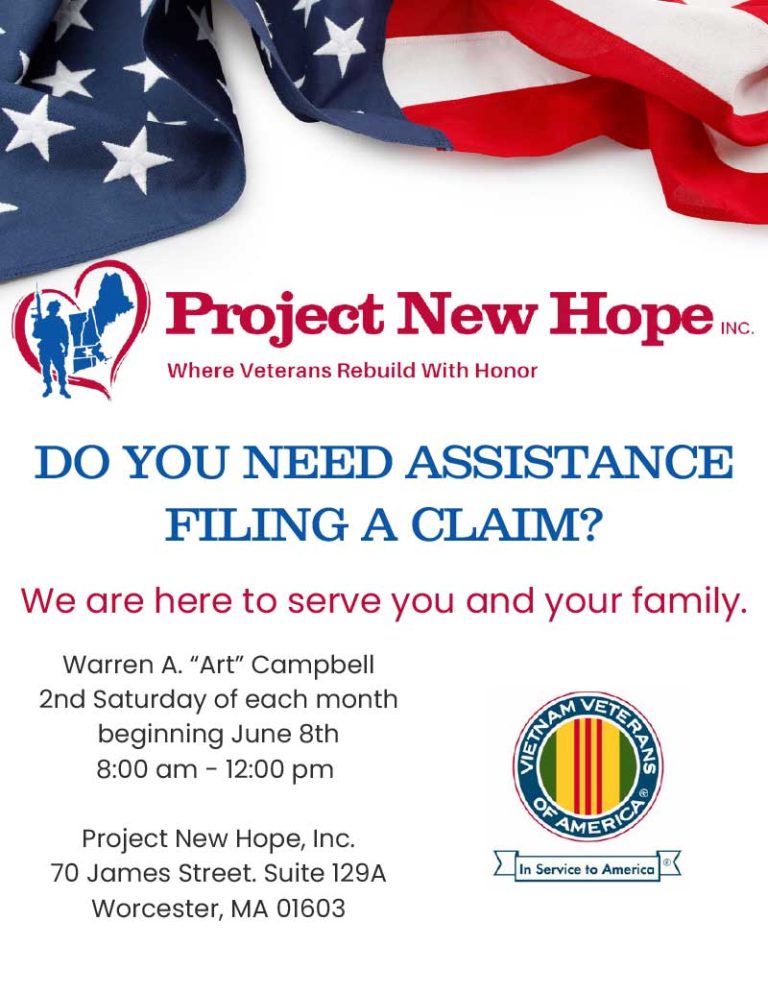 Calendar of Events - Project New Hope